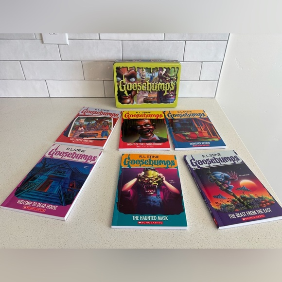 Goosebumps | Other | Rare Goosebumps Scholastic 6 Book Set With ...